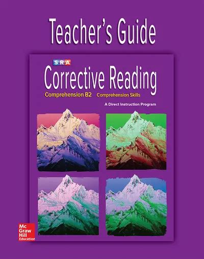Corrective Reading Comprehension Level B2 Teacher Guide