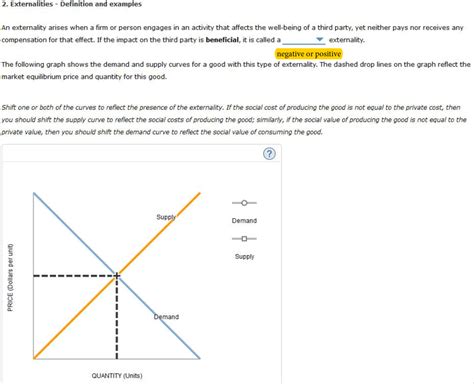 Solved 2 Externalities Definition And Examples An Chegg Com