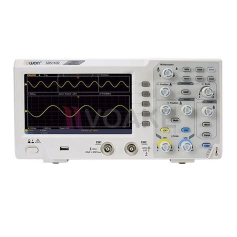 Oscilloscope Owon Sds1102 100mhz 2 แชนแนล