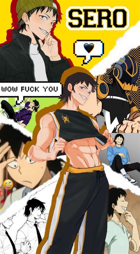 Fondo De Pantalla Sero Hanta De Bnha Dispensador De Cinta Vengadores
