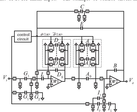 Figure 3 From Design Of Low Noise Switched Capacitor Low Pass Filters