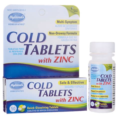 Zinc Cold Tablets
