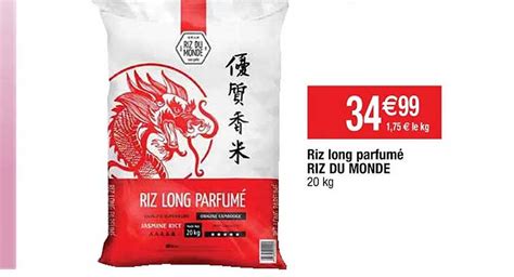 Promo Riz Long Parfumé Riz Du Monde Chez Cora Icatalogue Fr