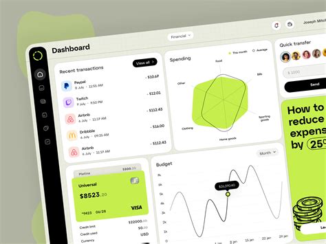 Financial Web App Design Concept By Ronas It Ui Ux Team On Dribbble