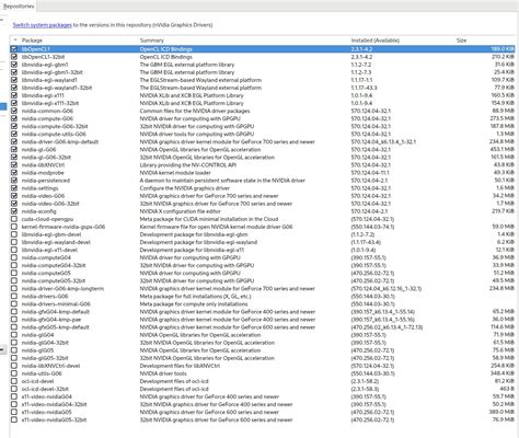 opensuse lacks nvidia 570 driver hardware opensuse forums
