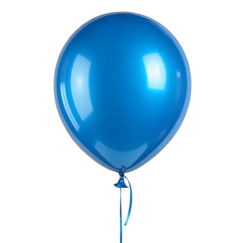 Single Blue Balloon Isolated 60119163 Png