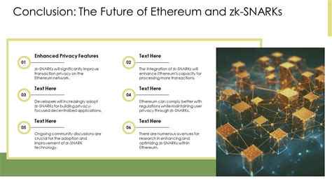Conclusion The Future Of Ethereum And Zk Snarks Ppt Information Acp Ppt Sample