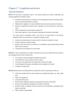 Audit Cheat Sheet Accounting Mid Semester Test Cheat Sheet Question Lay Out Key Assertion