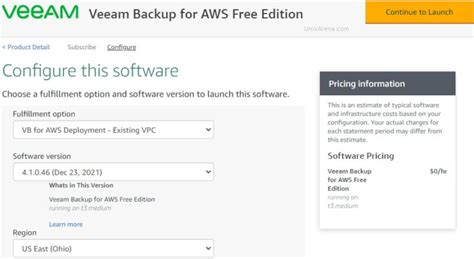 Veeam Backup For Aws Deploy And Configure Unixarena