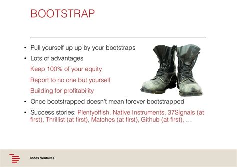 BOOTSTRAP Pull Yourself Up