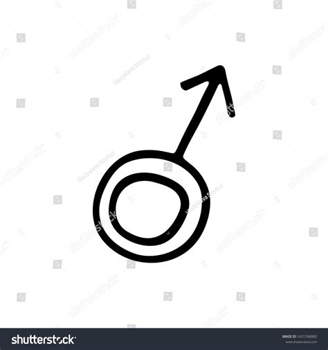 Female Sex Symbol Cartoon Doodle Hand Stock Vector Royalty Free 1631768083 Shutterstock