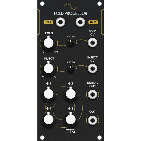 Tiptop Audio Fold Processor Black Big City Music