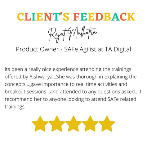 Aishwarya R On Linkedin Safe Leadership Scrum Agile Businessagility Scaledagileframework…