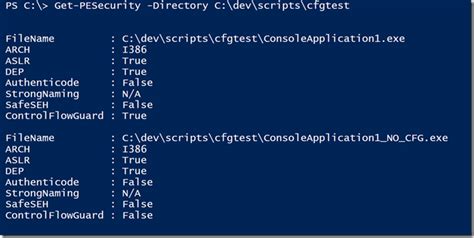 how to check if control flow guard is enabled anything about it