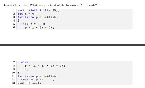 Solved What Is The Output Of The Following C Code Chegg