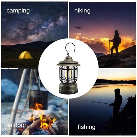 Акумуляторна кемпінгова Led підвісна лампа 1200мАч освітлення на 360 градусів вологозахищений