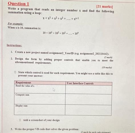 Solved Question 1 21 Marks Write A Program That Reads An