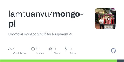 Github Lamtuanvumongo Pi Unofficial Mongodb Built For Raspberry Pi