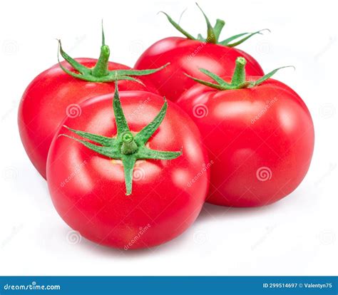 Red Tomatoes Isolated On White Background Stock Image Image Of Ingredient Isolated 299514697