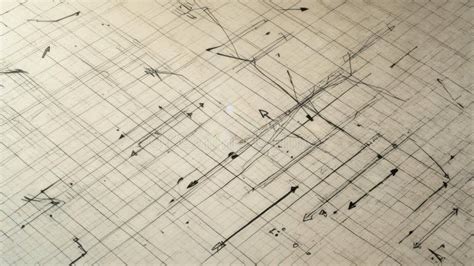 Grid Paper With Intersecting Lines Arrows And Labeled Points Such As