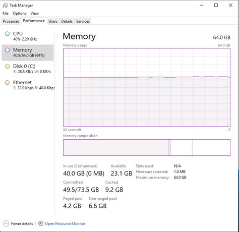 Windows Server 2019 High Memory Pool Usage Super User