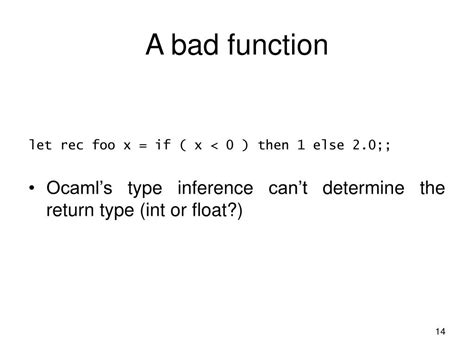 Ppt Objective Caml Ocaml Powerpoint Presentation Free Download