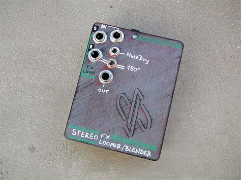 DpFX Pedals Stereo Parallel Blender FX Loop Controller Reverb