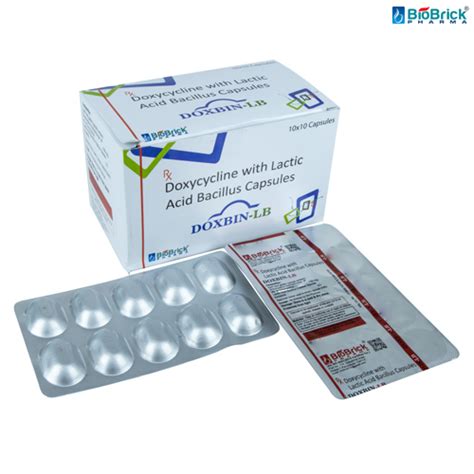 Doxycycline Lactic Acid Bacillus Capsules Manufacturer And Supplier In India