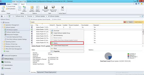 deploying adobe updates in sccm manageengine patch connect plus