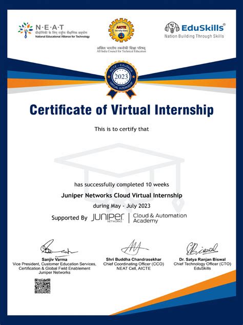 Aicte Certificate Pdf