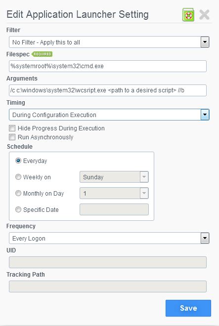How To Run Secondary Ini Files During Before Or After Logon