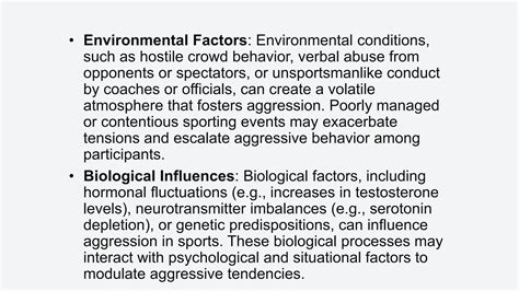 Aggression In Sports I Sports Psychology Pptx