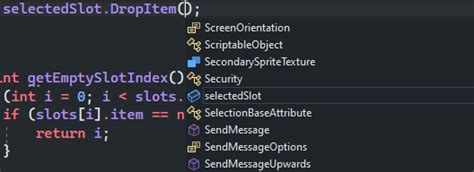 intellisense adding unnecessary parameters to methods that take no