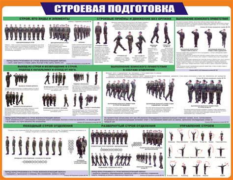 Стенд "Строевая подготовка" 80*100 см - купить с доставкой по выгодным ...
