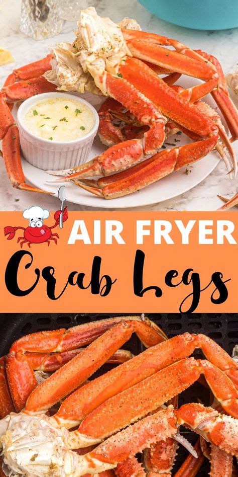 Air Fryer Crab Legs Are So Easy To Make And Are Full Of Flavor All You Need Are Crab Legs And