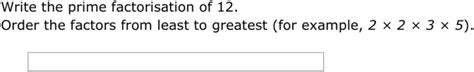 IXL Prime Factorisation Class VI Maths Practice