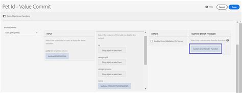 Add A Custom Error Handler In Adaptive Forms Based On Core Components