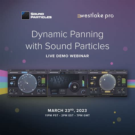 sound particles on linkedin soundparticles panning panners mix