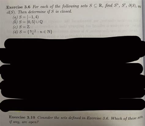 solved exercise 3 6 for each of the following sets s⊆r find