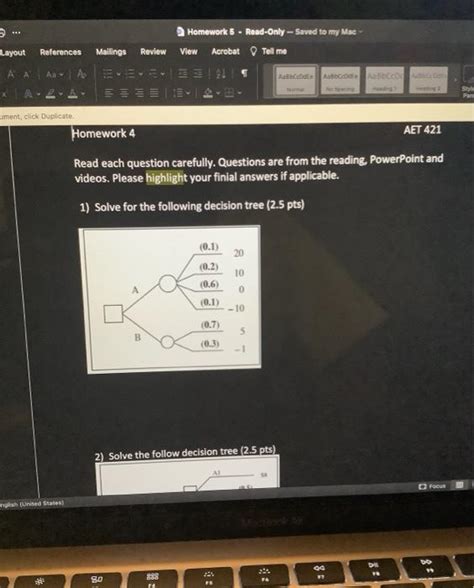 Solved Homework Read Each Question Carefully Questions Chegg