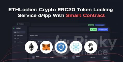 Ethlocker Crypto Erc20 Token Locking Service Dapp With Smart Contract Web 3 Marketplace