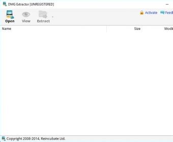 DMG Extractor Download Opens Explores Views And Extracts DMG Disk Image
