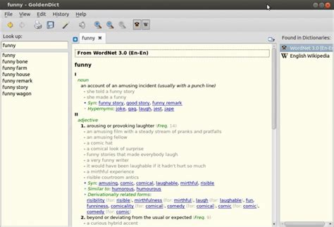Offline Dictionary Application For Ubuntulinux Mint Sudobits Blog