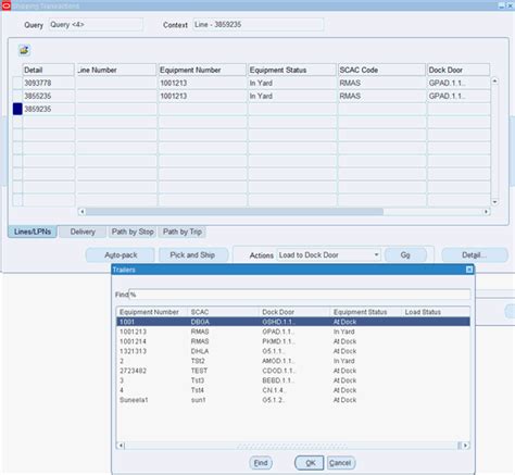 Oracle Shipping Execution Users Guide
