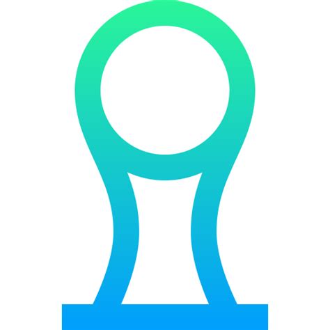 Female Condom Super Basic Straight Gradient Icon