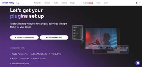 Motion Array Plugins 全新影片剪輯模板插件安裝與使用教學 班老大