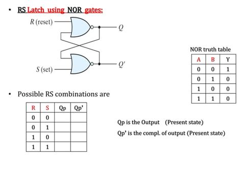 Latch Introduction And Rs Latch Pptx Data Storage And Warehousing