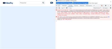 Não Consigo Carregar Os Vídeos Na Página Javascript Criando Requisições Alura Cursos