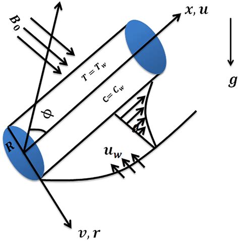Flow Geometry And Coordinates System Download Scientific Diagram