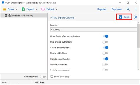 Msg To Html Converter To Save Outlook Messages In Html